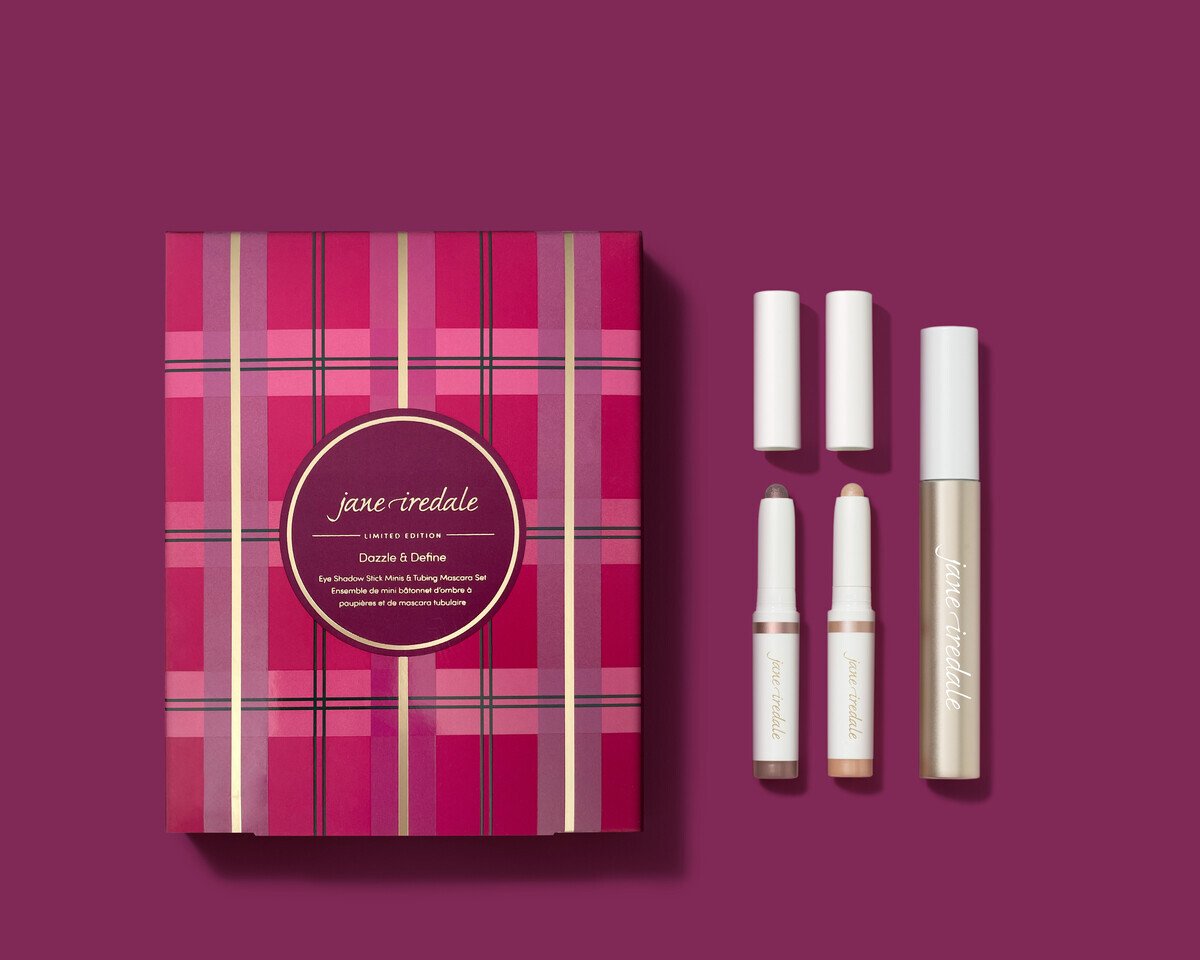 Dazzle & Define - Eye Shadow Stick Mini & Tubing Mascara Set - Jane Iredale